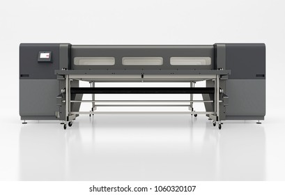 Plotter Technical Drawing Cad 3d Illustration Stock Illustration 1060320107