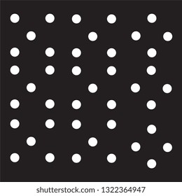 Point Pattern On Black Background Stock Illustration 1322364947