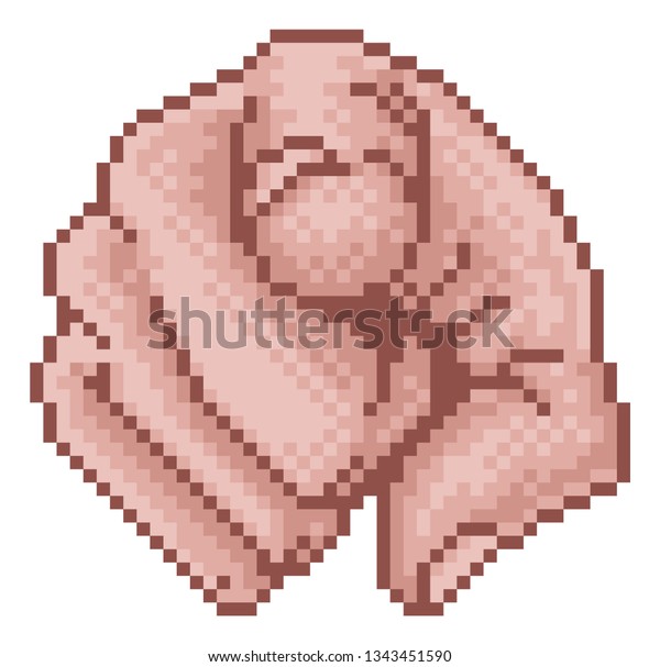 Pointing Hand 8 Bit Pixel Art 库存插图 1343451590 | Shutterstock