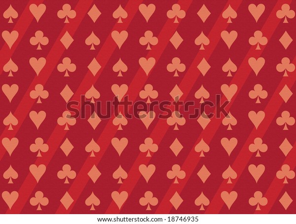 Poker Background Red Stock Illustration 18746935