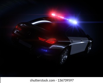 9,450 Police car with lights Stock Illustrations, Images & Vectors ...