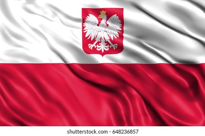 Polish Flag Stock Illustration 648236857 | Shutterstock
