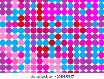 Polka Dot Background Wallpaper Backdrop Screensaver Stock Illustration ...