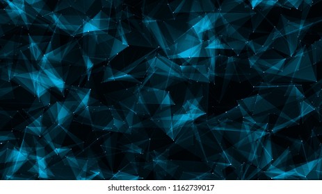 Poly Polygon Dark Blue Backgrounds Fabricate Stock Illustration ...