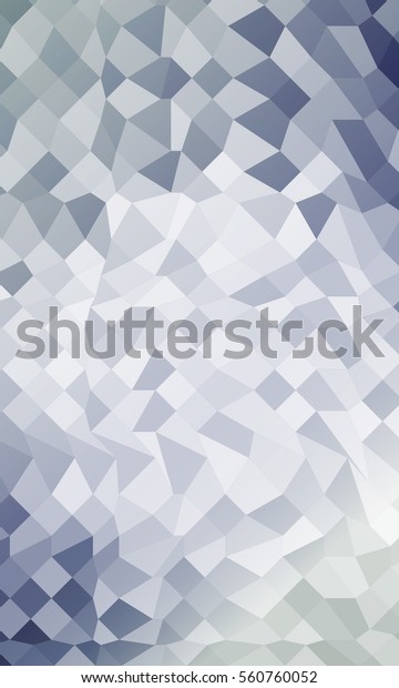 Polygon Background Silver Color Raster Copy Stock Illustration 560760052