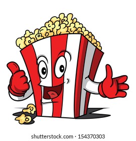 Popcorn Stock Illustration 154370303 | Shutterstock