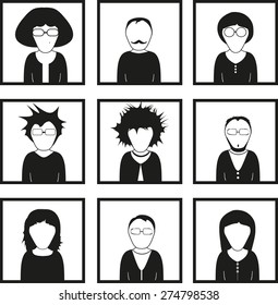 Portraits Stock Illustration 274798538 | Shutterstock