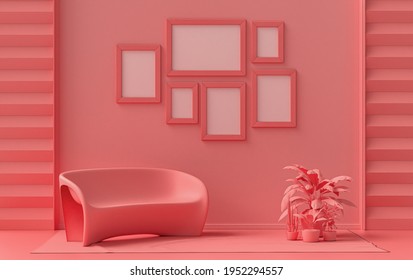 Poster Frame Background Room Flat Light Stock Illustration 1952294557 ...