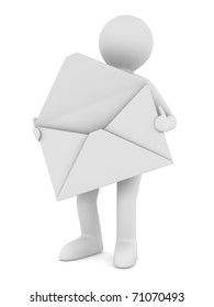 17,135 3d man with letter Images, Stock Photos & Vectors | Shutterstock