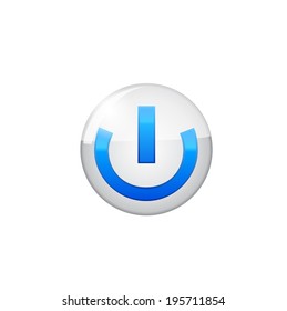 Power Button Raster Copy Stock Illustration 195711854 | Shutterstock