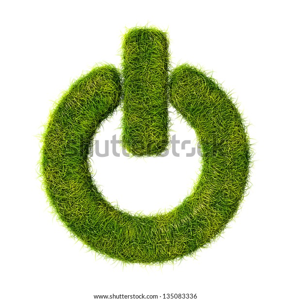 Power Grass Icon Stock Illustration 135083336 | Shutterstock