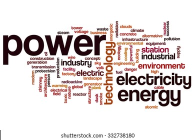 Power Word Cloud Stock Illustration 332738180 | Shutterstock