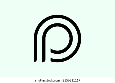 Pp Initials Monogram Letter Logo Stock Illustration 2156211119 ...