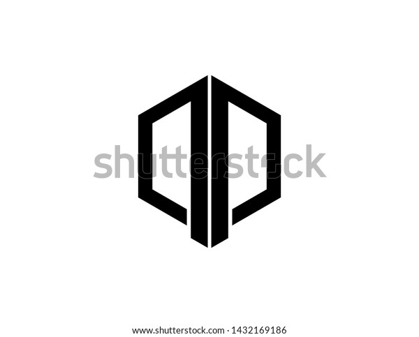 Pp Original Monogram Logo Design Stock Illustration 1432169186 ...