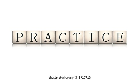 Practice Word Stock Illustration 341920718 | Shutterstock