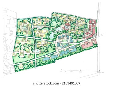 70 Masterplan Illustration Sketch Images, Stock Photos & Vectors ...