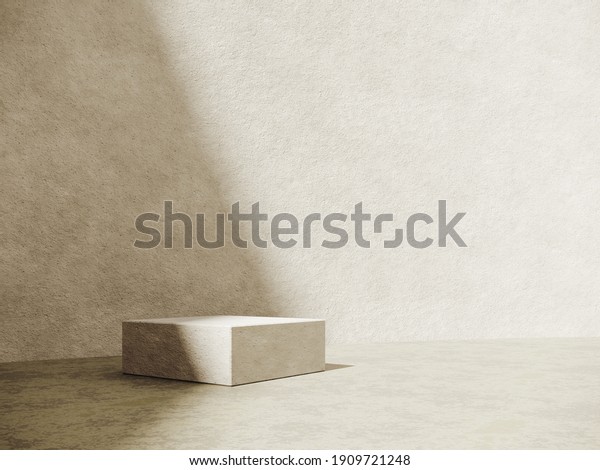 Premium Podium Stand Platform Shadow On Stock Illustration 1909721248 ...