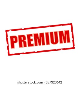 Premium Wording On Chipped Rectangular Signs 스톡 일러스트 357323642 ...