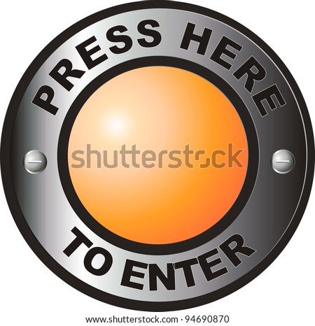 Press Here Enter Stock Illustration 94690870 - Shutterstock