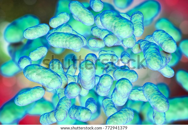 Prevotella Bacteria 3d Illustration Gramnegative Anaerobic Stock ...