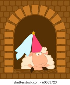 Princess Sheep Stock Illustration 60583723 | Shutterstock