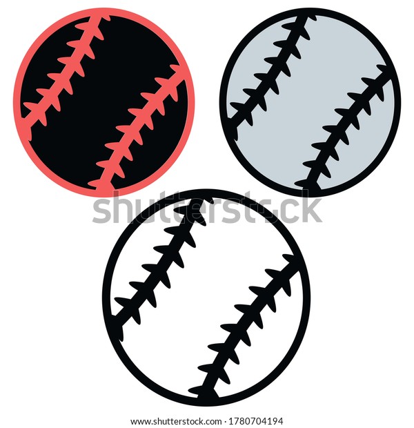 Printable Editable Ball Icon Stock Illustration 1780704194 | Shutterstock