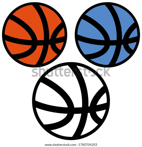 Printable Editable Ball Icon Stock Illustration 1780704203 | Shutterstock