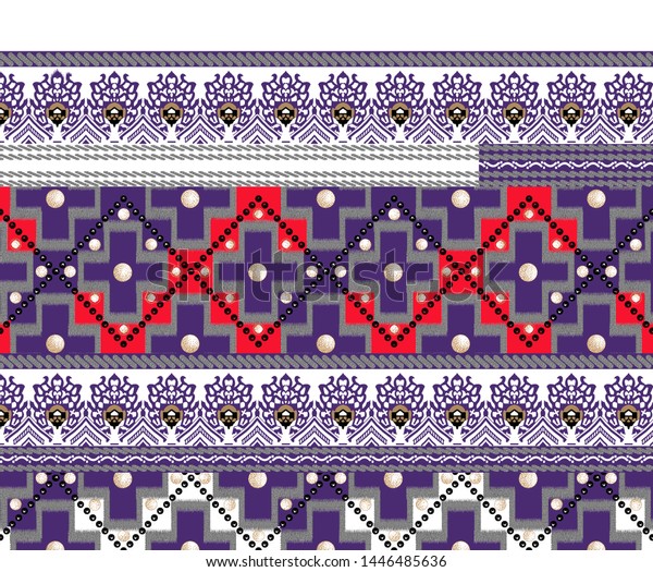 Printable High Resolution Border Design Pattern: ilustrações stock ...