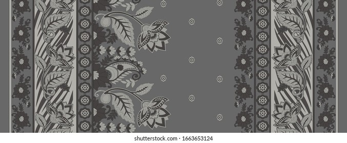 Printable High Resolution Ornament Border Design Stock Illustration ...