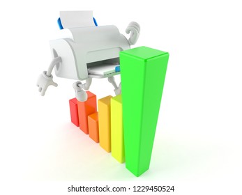 Printer Character Chart Isolated On White Stock Illustration 1229450524 ...