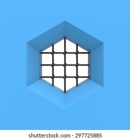 Prison Cell Window Grill 스톡 일러스트 298221389 | Shutterstock