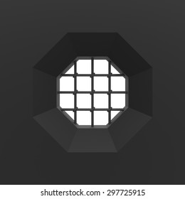 Prison Cell Window Grill Stock Illustration 297725978