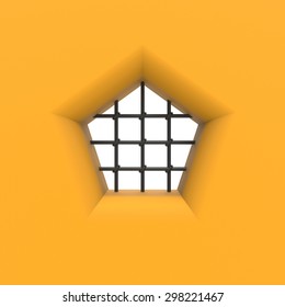 Prison Cell Window Grill Stock Illustration 298221440 | Shutterstock