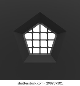 Prison Cell Window Grill Stock Illustration 298939301 | Shutterstock