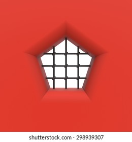 Prison Cell Window Grill Stock Illustration 298221440 | Shutterstock