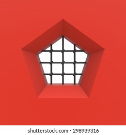 Prison Cell Window Grill Stock Illustration 298221440 | Shutterstock