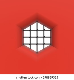 Prison Cell Window Grill Stock Illustration 297725951 | Shutterstock