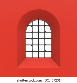 Prison Cell Window Grill Stock Illustration 297725969 | Shutterstock