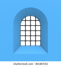 Prison Cell Window Grill Stock Illustration 301487231 | Shutterstock