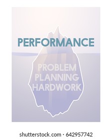 Problem Planning Hard Work Achievement 빙산 스톡 일러스트 656238037 | Shutterstock