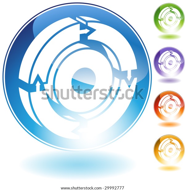 Process Arrow Chart Stock Illustration 29992777 | Shutterstock