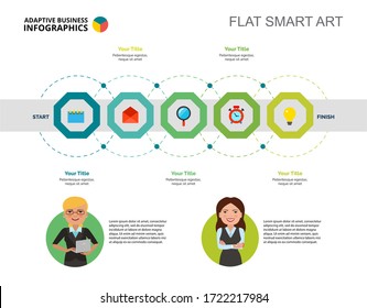 Process Diagram Step Chart Template Layout Stock Illustration ...