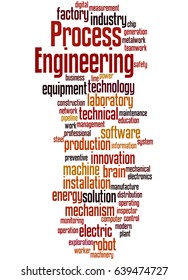 Process Engineering Word Cloud Concept On Stock Illustration 639474727 ...