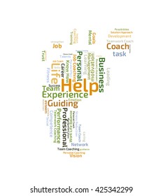 Professional Help Word Cloud Stock Illustration 425342299 | Shutterstock