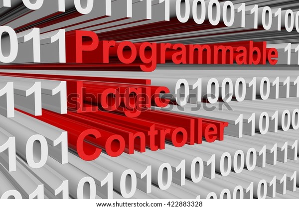 Programmable Logic Controller Binary Code 3d Stock Illustration 422883328 Programmable Logic Controller Binary Code 3d Stock Illustration 422883328