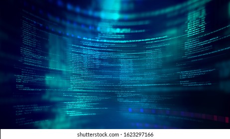 Programming Code Abstract Technology Background Software Stock ...
