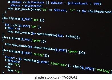 Software Developer Programming Code Abstract Computer Stock Photo (Edit Now) 235172095