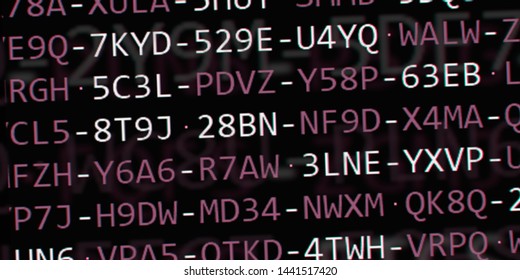 Vektor Stok Handwritten Font Alphabet Numbers Symbols Vector (Tanpa ...