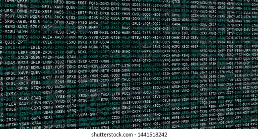 Composición del procesamiento de codificación binaria: ilustración de ...