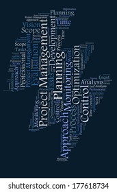 Project Management Word Cloud Stock Illustration 177618734 | Shutterstock